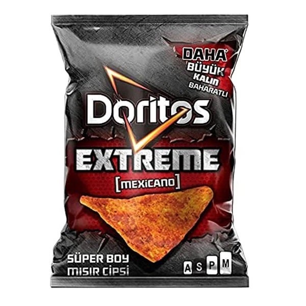 Doritos Extreme Mexicano Tortilla chips 113g TURKEY | Limestone Exotic ...