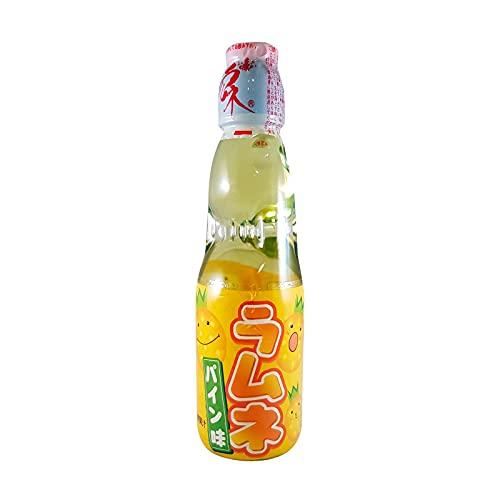 Hata Ramune Pineapple 200ml JAPAN | Limestone Exotic Soda & Snacks