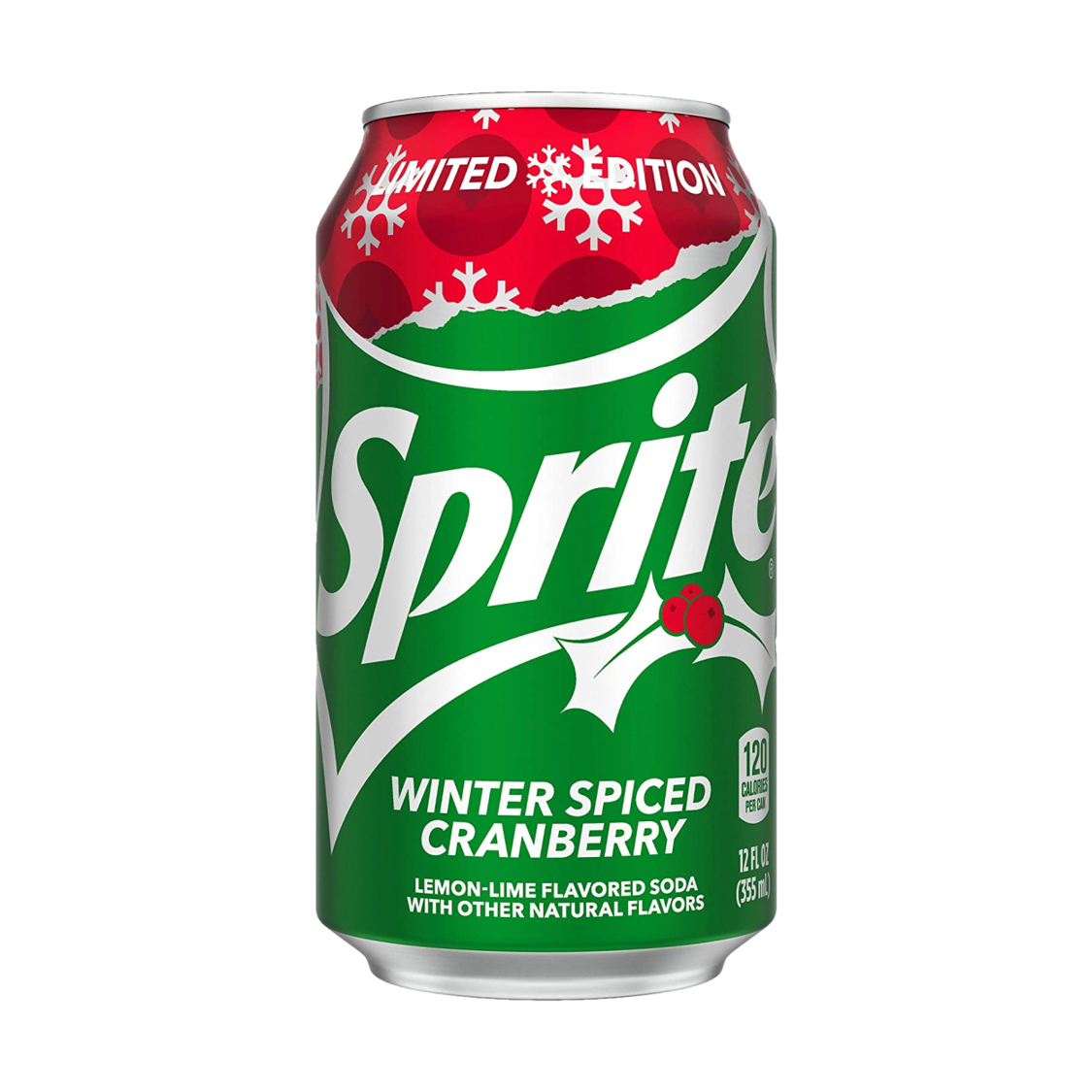 Sprite Winter Spiced Cranberry soda 355ml | Limestone Exotic Soda & Snacks